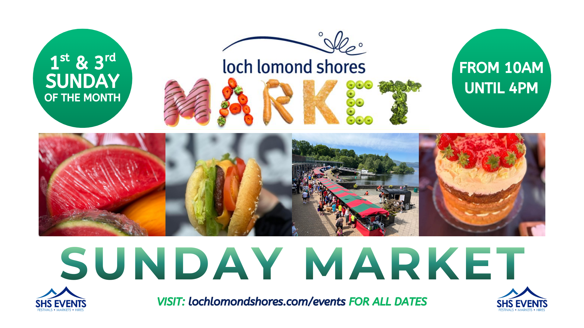 Loch Lomond Shores Sunday Market - Loch Lomond Shores