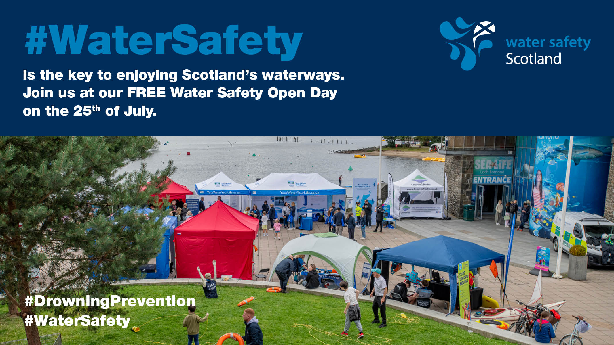 Water Safety Open Day 2025 - Loch Lomond Shores
